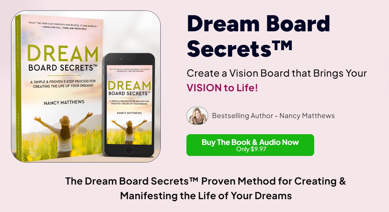 2025 Dream Board Secrets - 5 Step Process to Create A Vision Board that ...